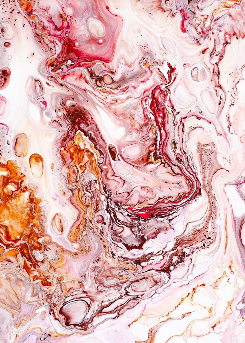 'Acrylic Texture' Poster, picture, metal print, paint by Nehemiah ...