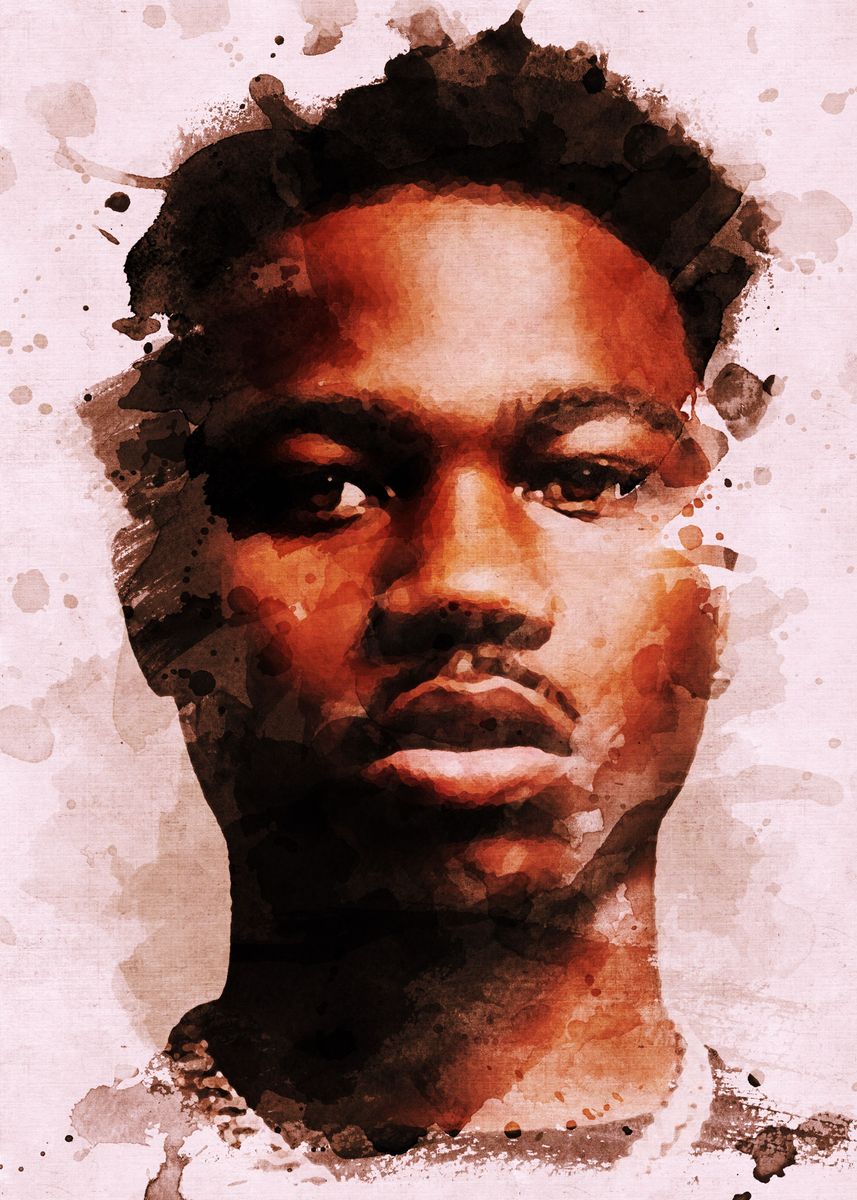 'Roddy Ricch' Poster, picture, metal print, paint by Andersen Dante ...