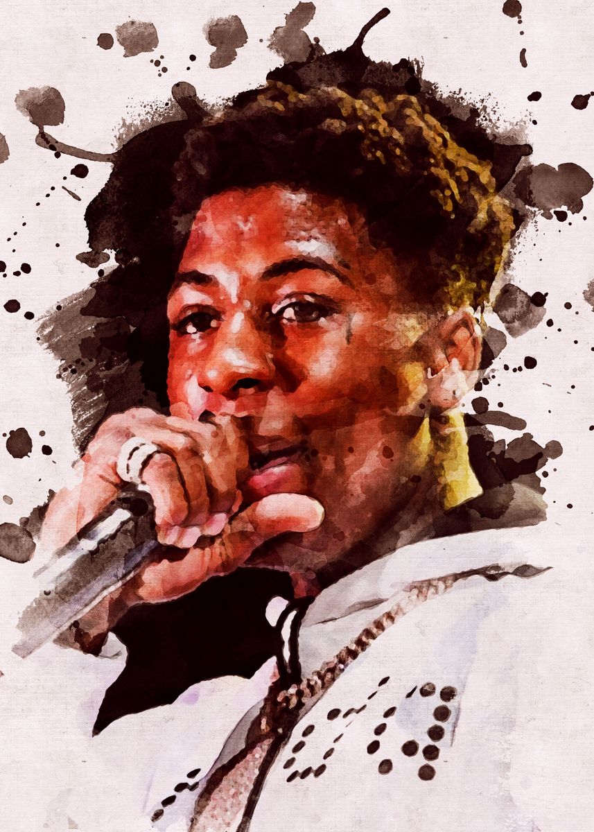 'YoungBoy Never Broke Again' Poster by Andersen Dante | Displate