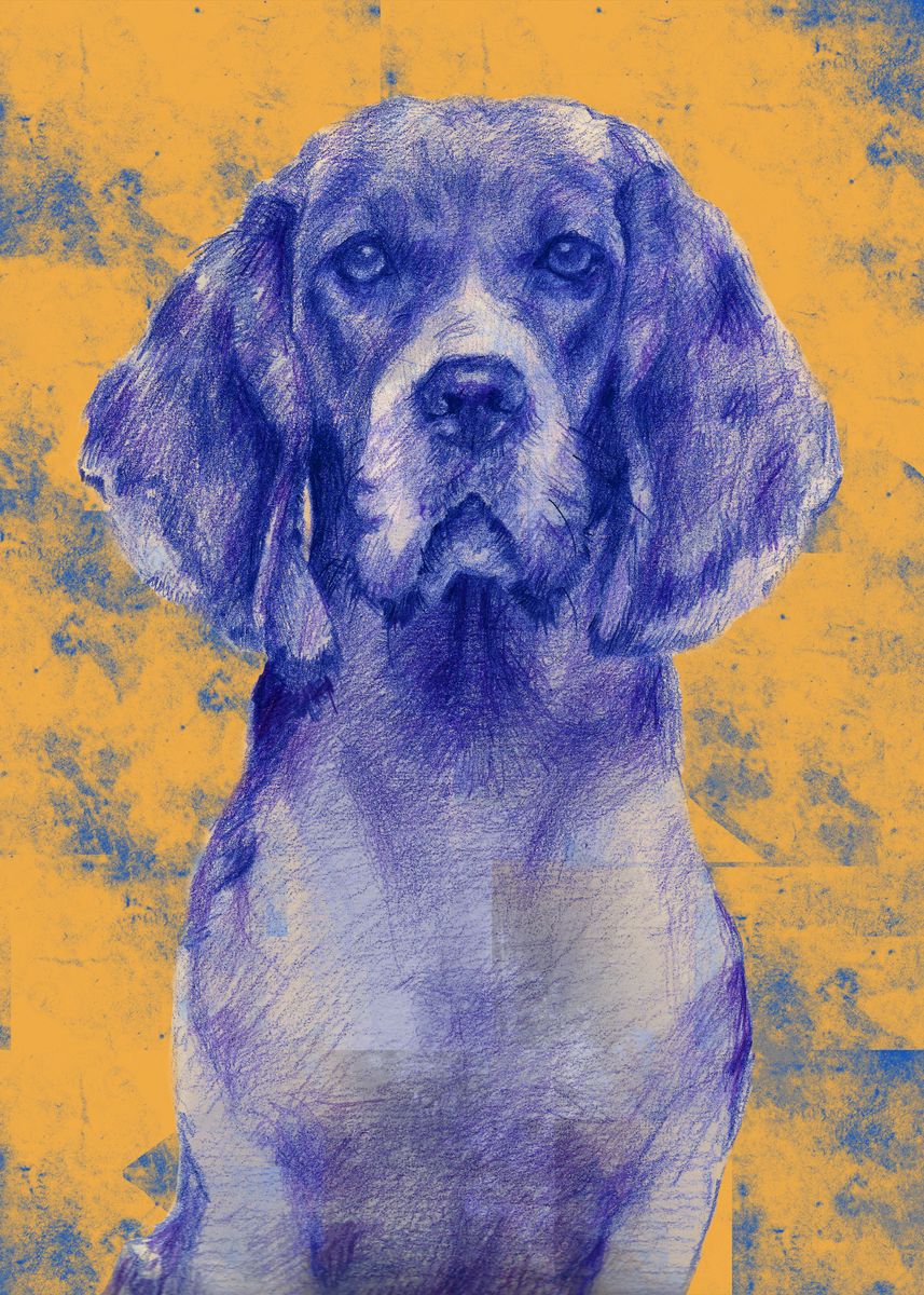 'Dog' Poster by cbasmesa | Displate