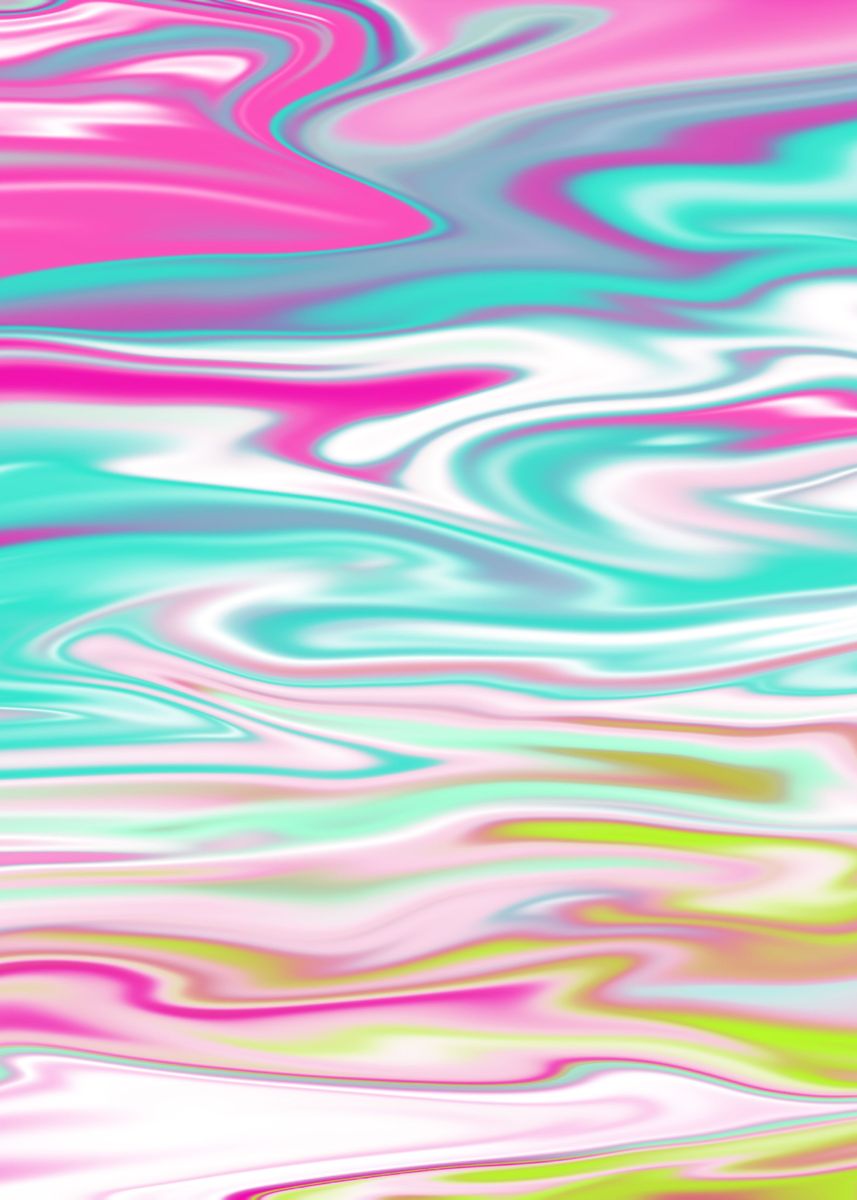 'Iridescent Marble 20' Poster by Aloke Design | Displate