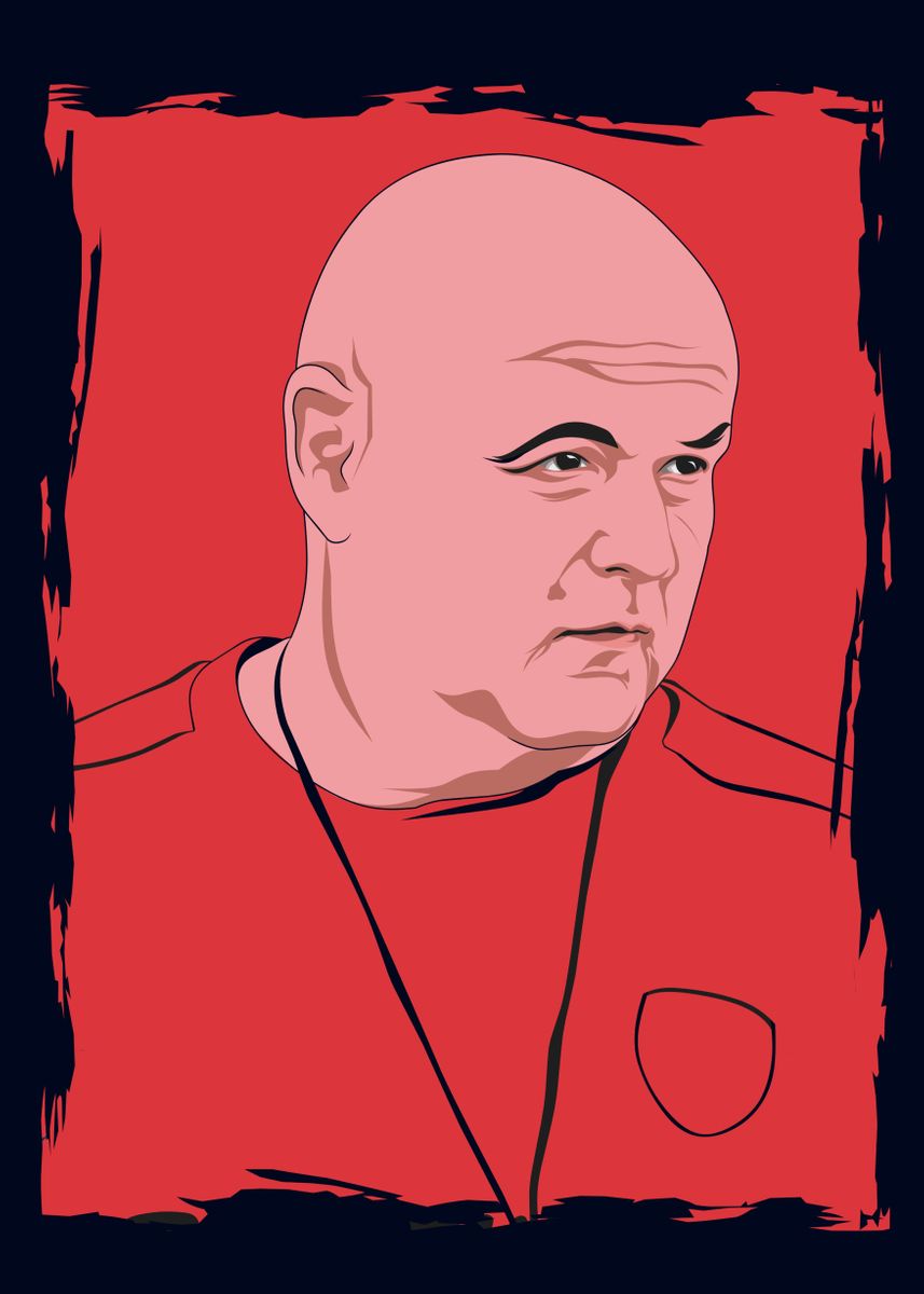 'Bojan Hodak' Poster, picture, metal print, paint by Yogi Project ...