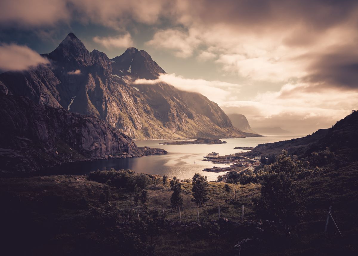 'Lofoten 2' Poster by Stefan Wiese | Displate