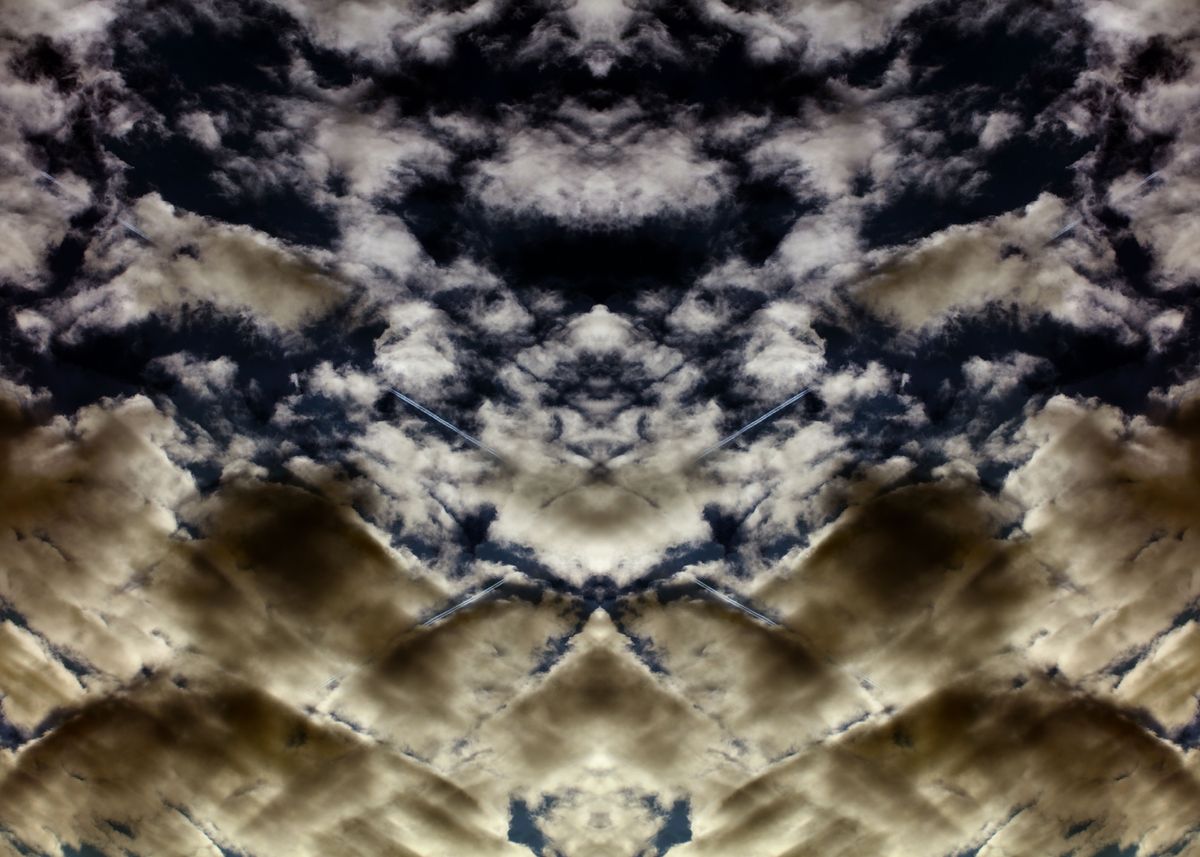 'Psychedelic trippy sky' Poster by BakalaeroZz Photography | Displate