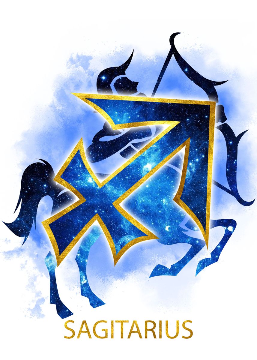 'Sagitarius' Poster, picture, metal print, paint by Uci Studio | Displate