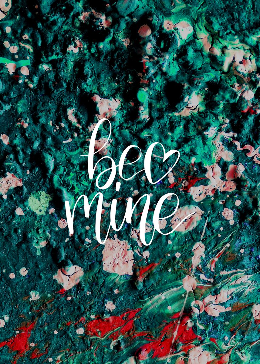 'Be Mine' Poster by Visualz | Displate