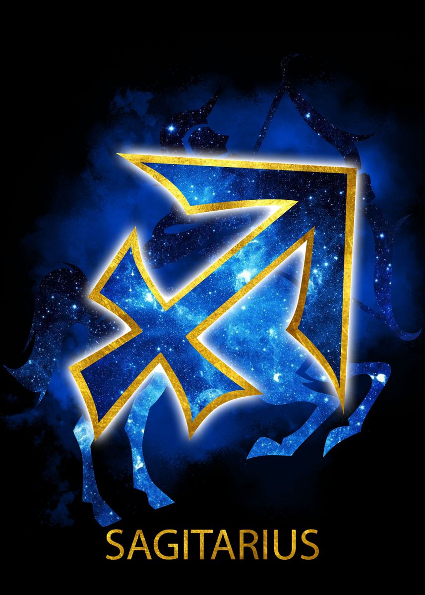 'Sagitarius' Poster, picture, metal print, paint by Uci Studio | Displate