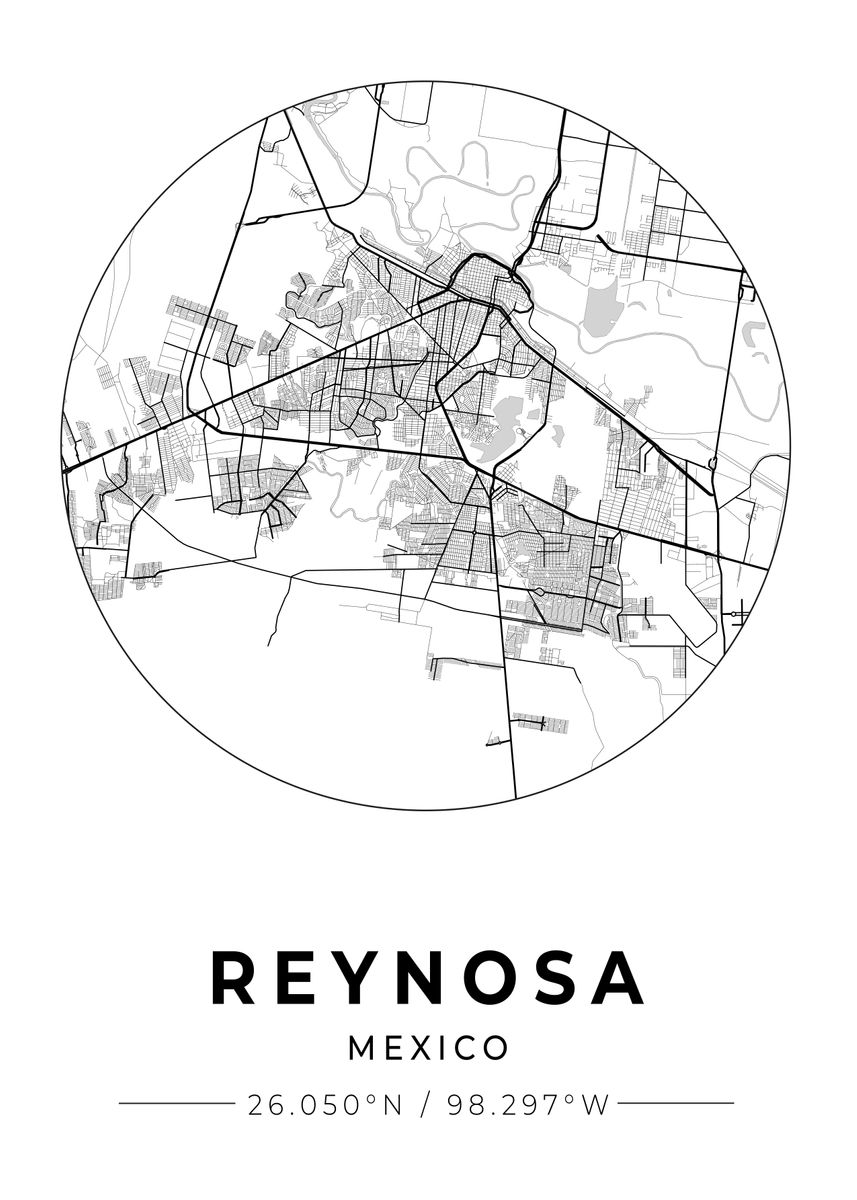 'Reynosa Mexico' Poster, picture, metal print, paint by Conceptual ...