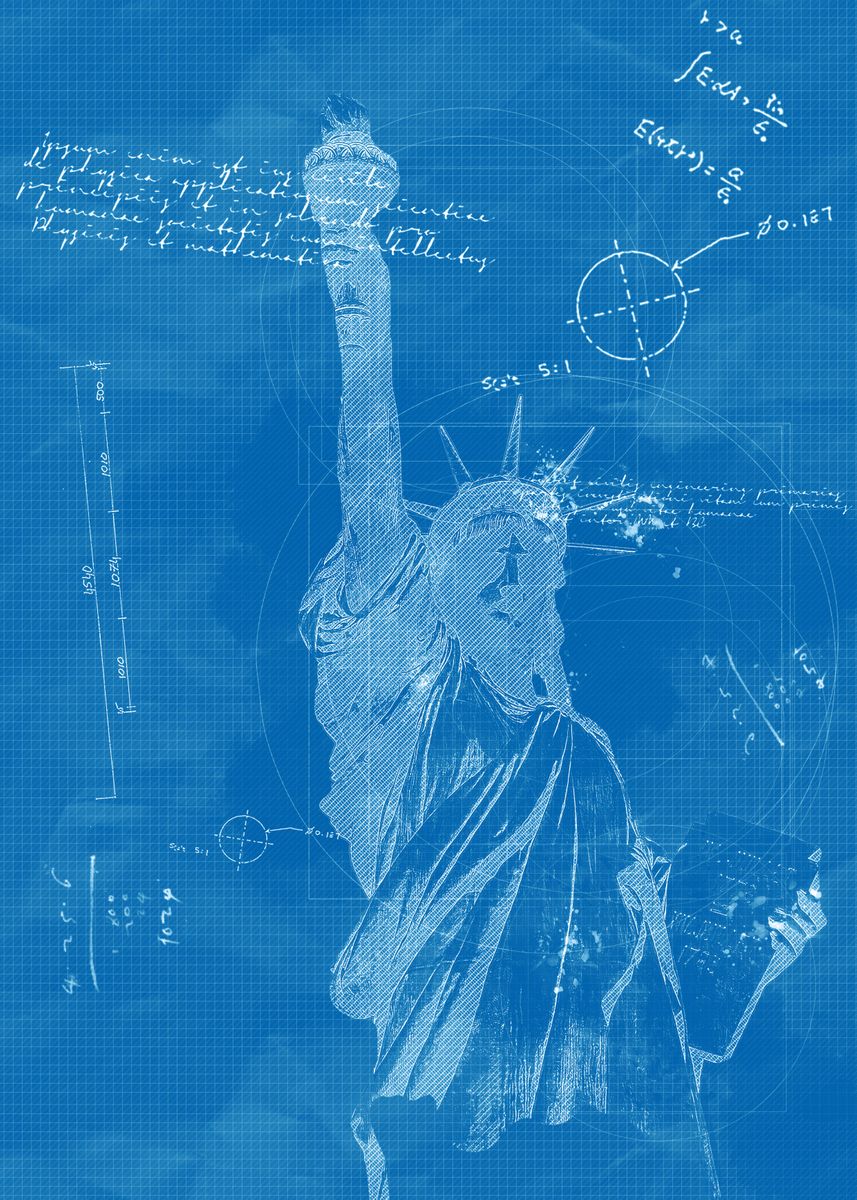 'Liberty' Poster by Sherlock Wijaya | Displate