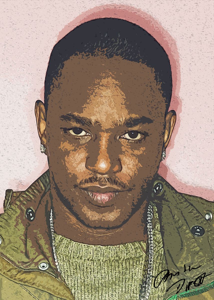 'Camron' Poster, picture, metal print, paint by Dillon Holden | Displate