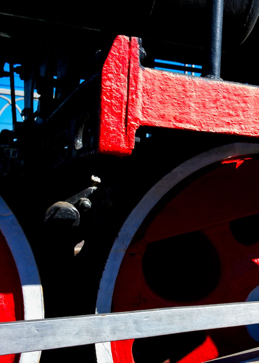 'Mechanical Abstract Left' Poster, picture, metal print, paint by Art ...