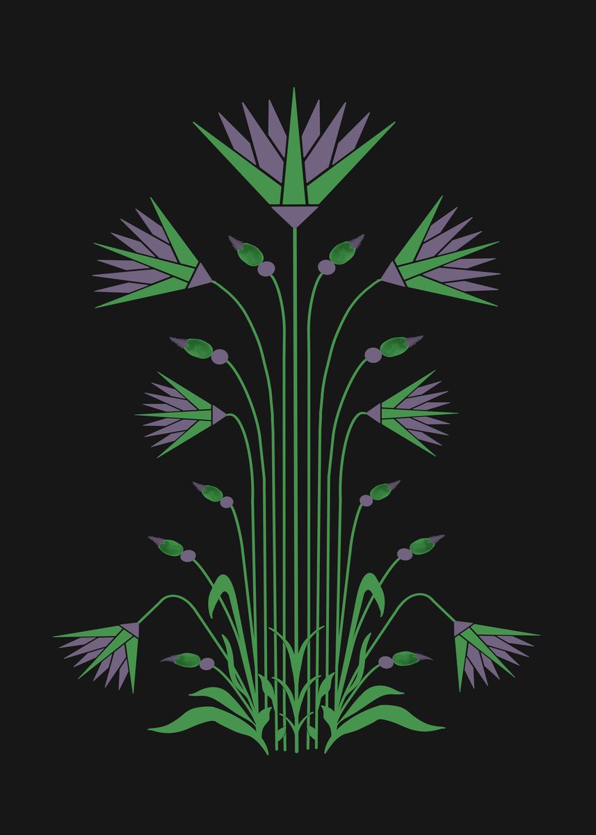 'Flower Folly No5' Poster by RogueDesign | Displate