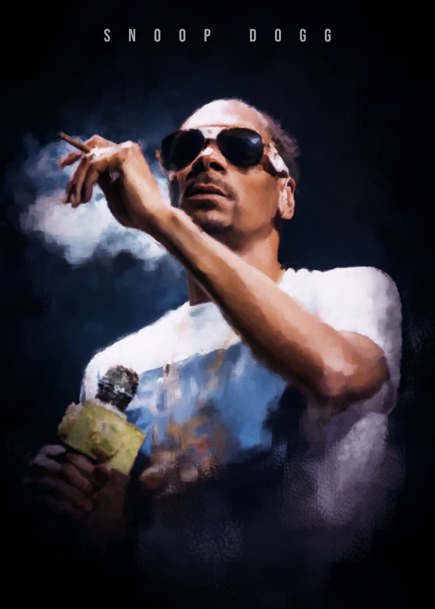 'Snoop Dogg' Poster by Benzon | Displate