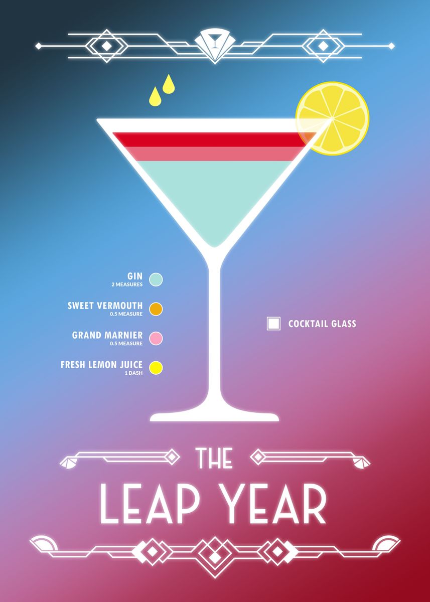 'Leap Year' Poster, picture, metal print, paint by Bo Kev | Displate