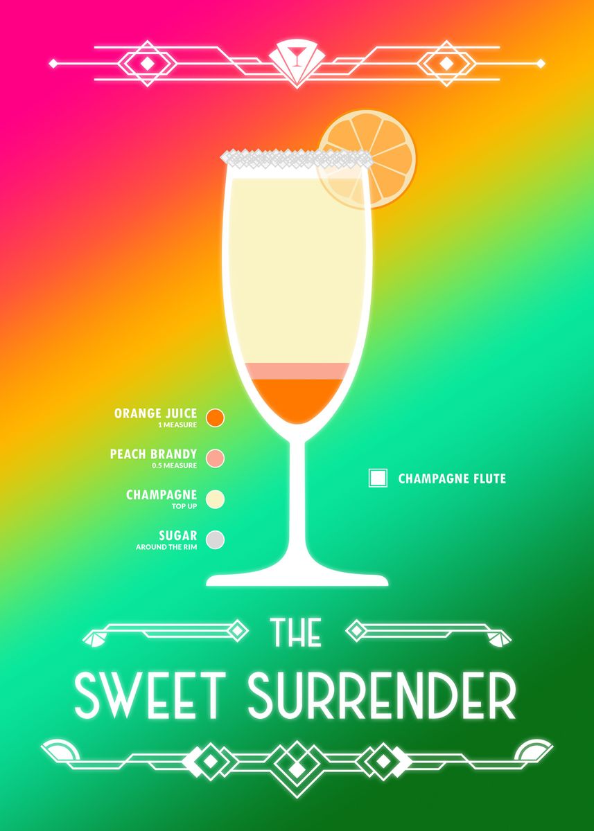 'Sweet Surrender' Poster, picture, metal print, paint by Bo Kev | Displate