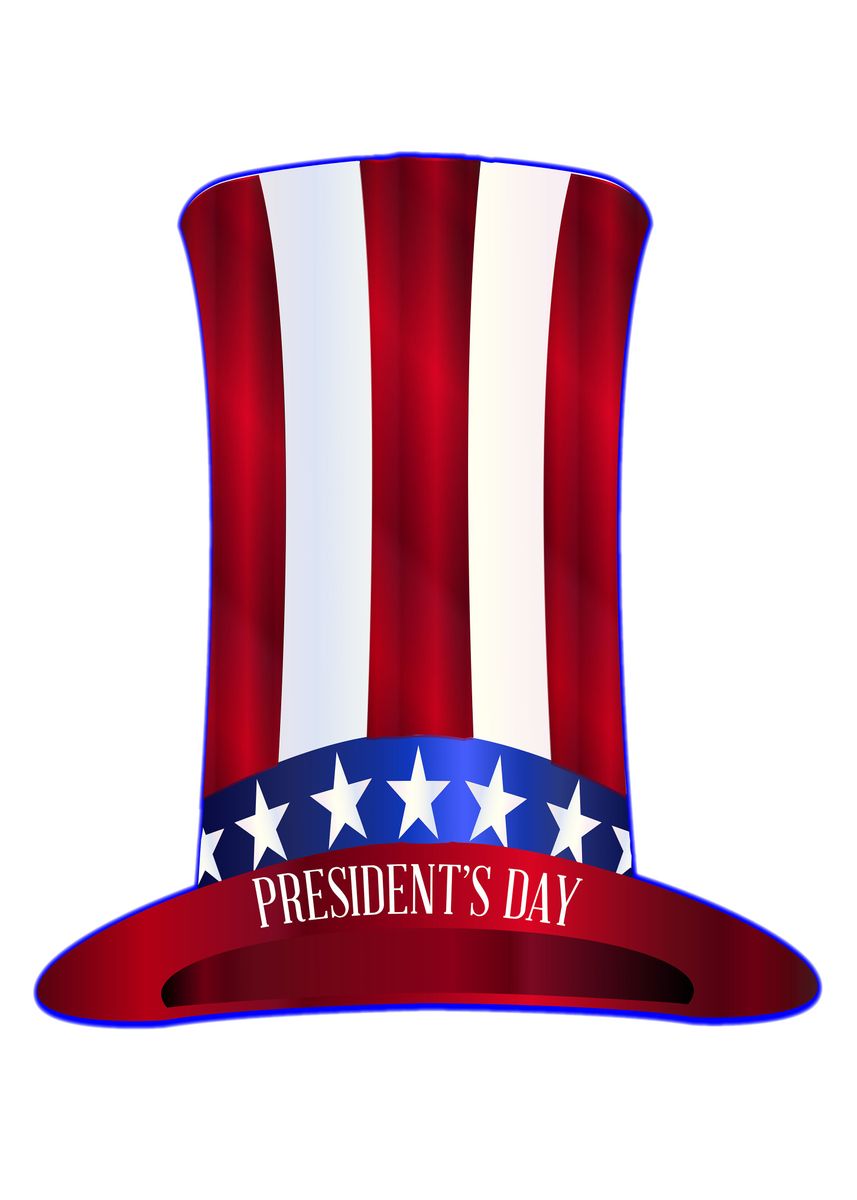 'Presidents Day Hat' Poster, picture, metal print, paint by HomeStead ...