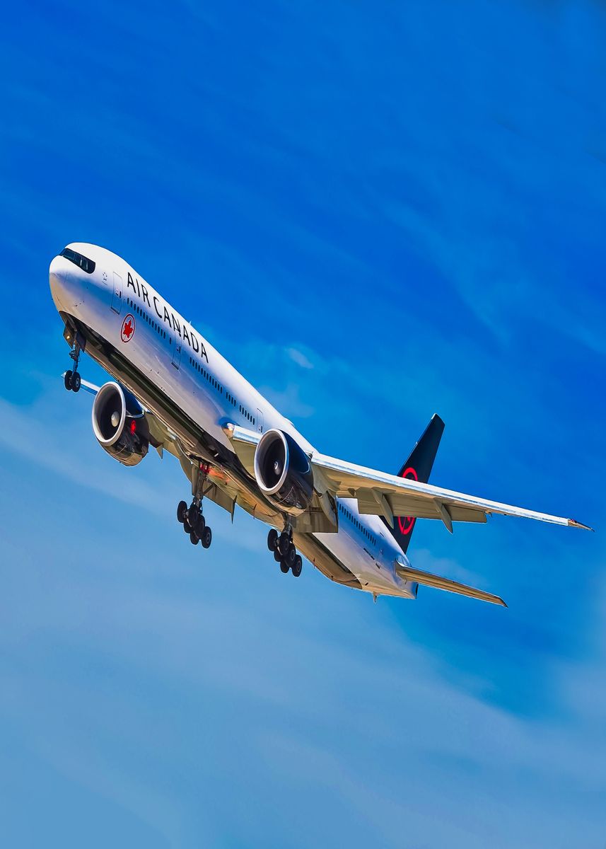 'Boeing 777' Poster, picture, metal print, paint by Brian Kelly | Displate