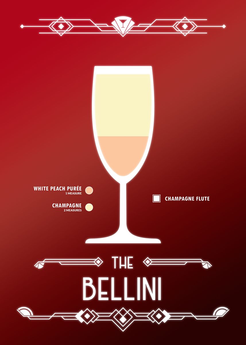 'Bellini' Poster, picture, metal print, paint by Bo Kev | Displate