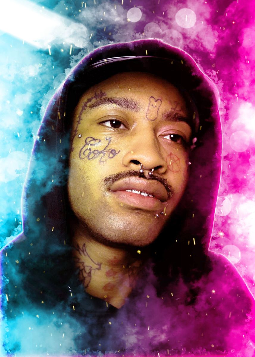 'Danglin lil tracy' Poster, picture, metal print, paint by ...