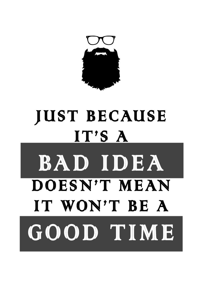 'GOOD TIME' Poster, picture, metal print, paint by Meta David | Displate