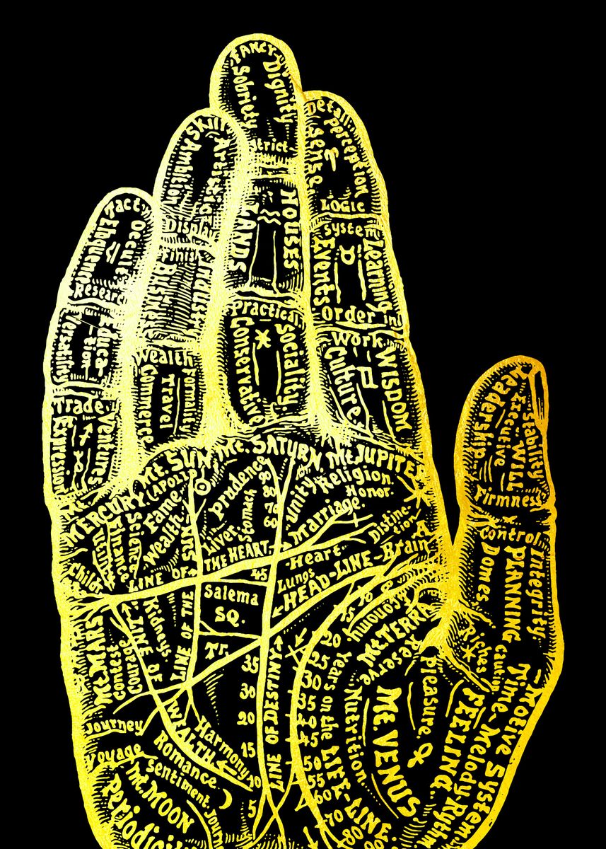 'Written Destiny' Poster, picture, metal print, paint by Gab Fernando ...