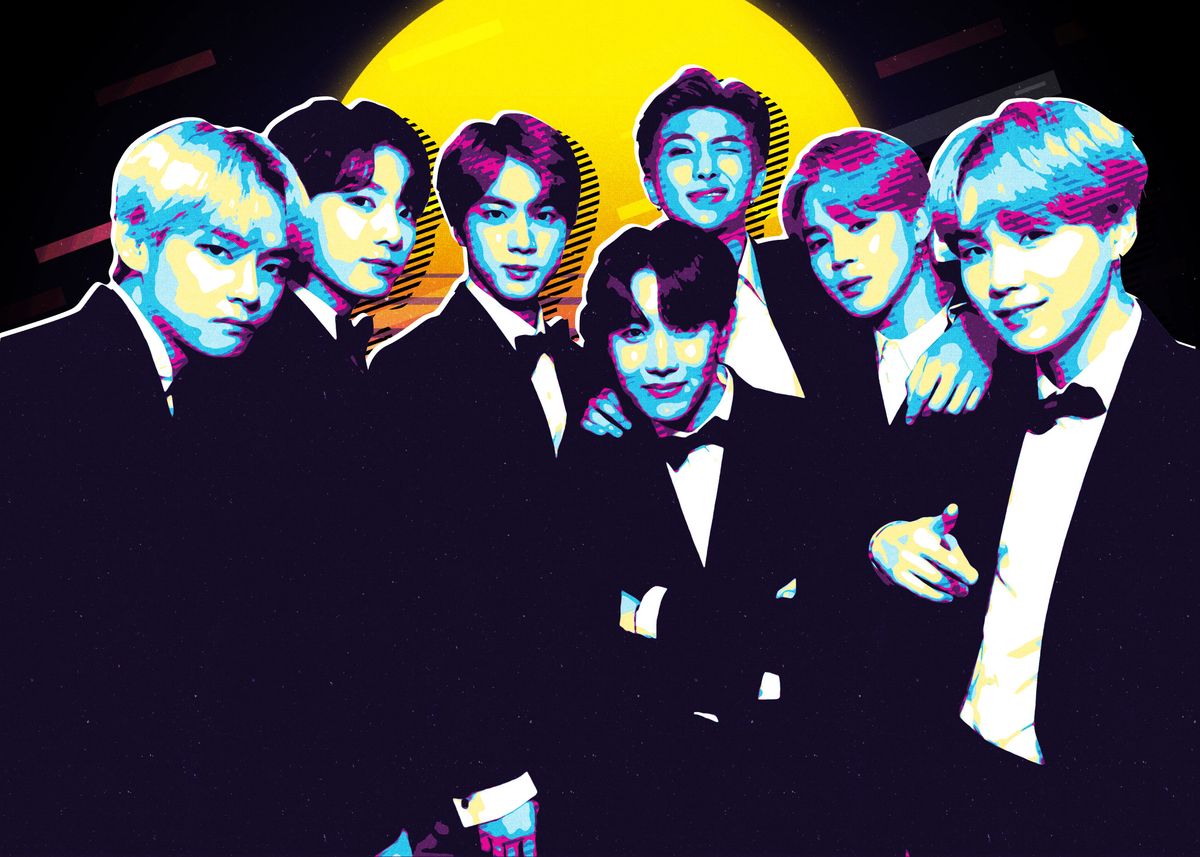 'BTS ARMY' Poster by Desy Wulandari | Displate