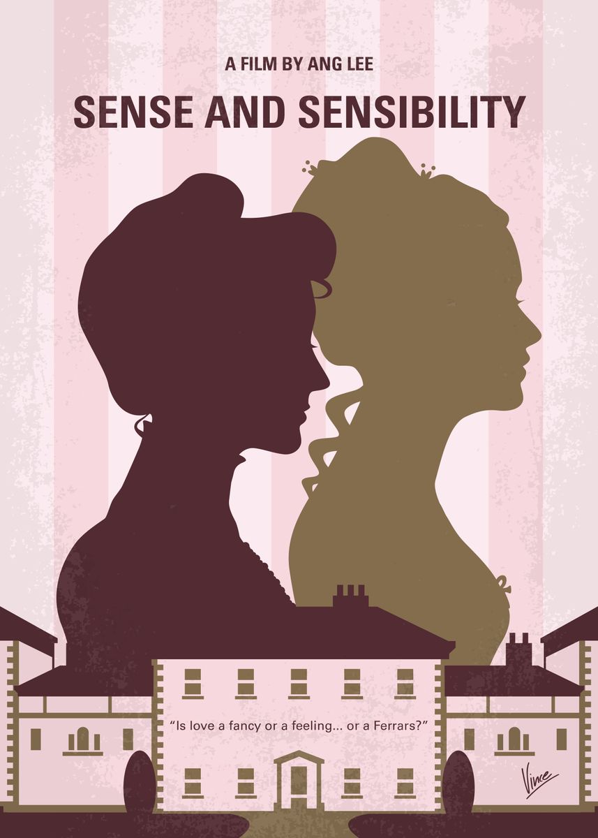 'Sense and Sensibility' Poster, picture, metal print, paint by ...