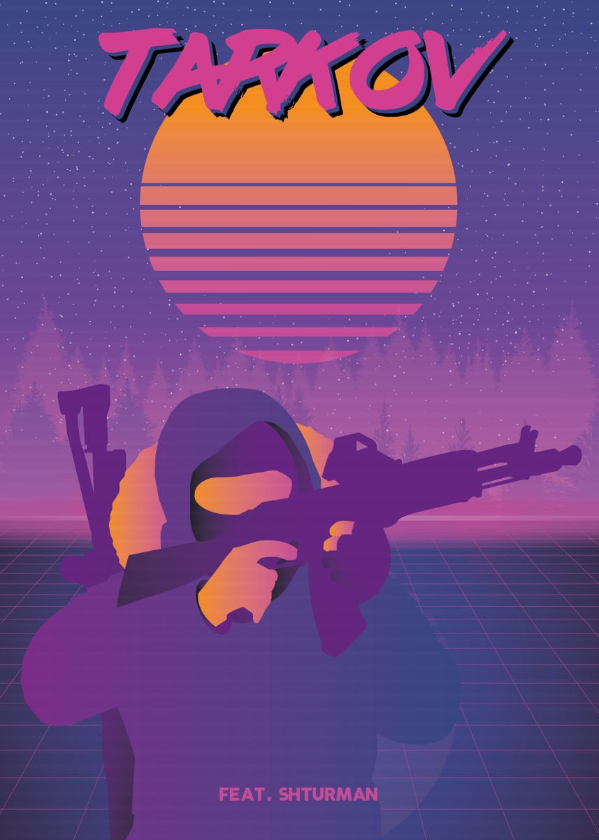 'Shturman' Poster, picture, metal print, paint by Soronelite | Displate