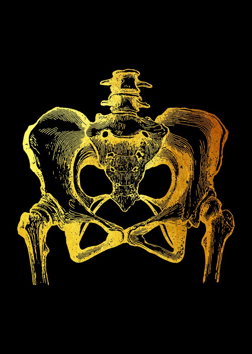 'Pelvic' Poster by Gab Fernando | Displate