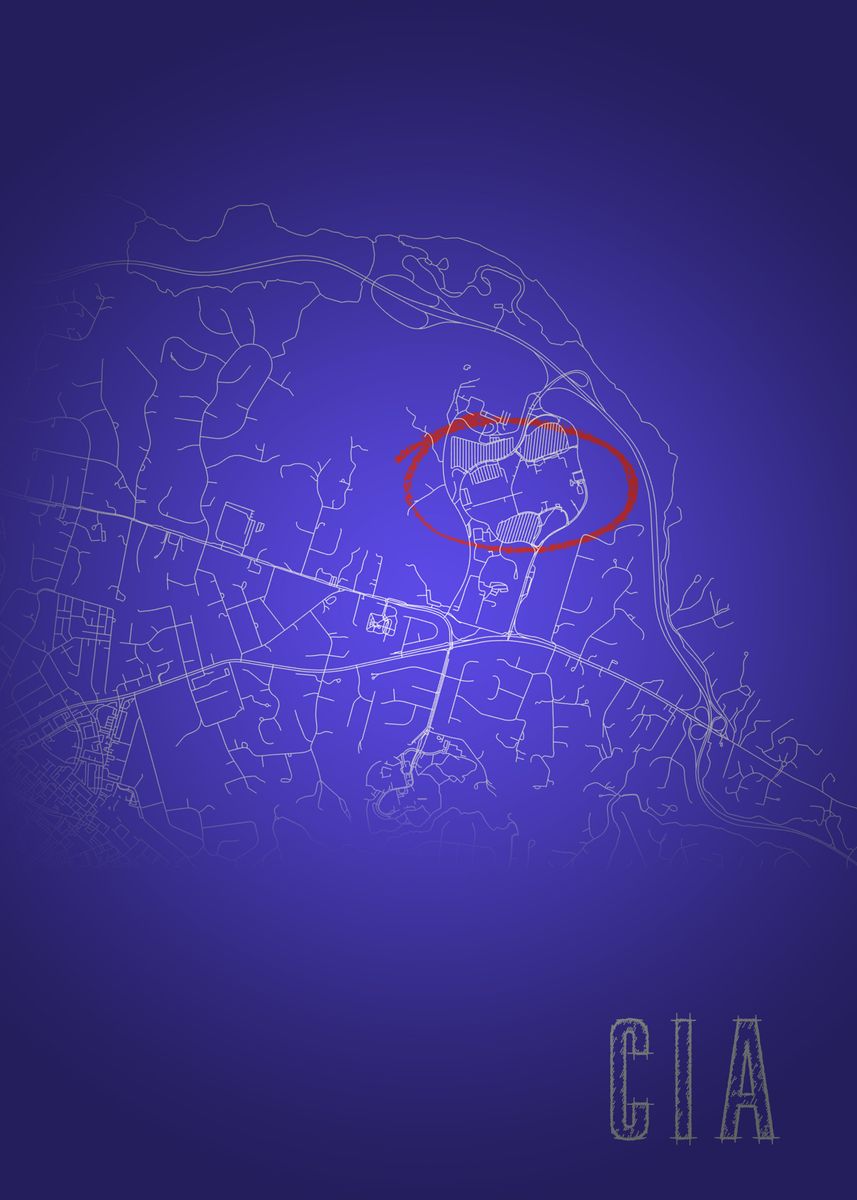 'CIA' Poster by Olek | Displate