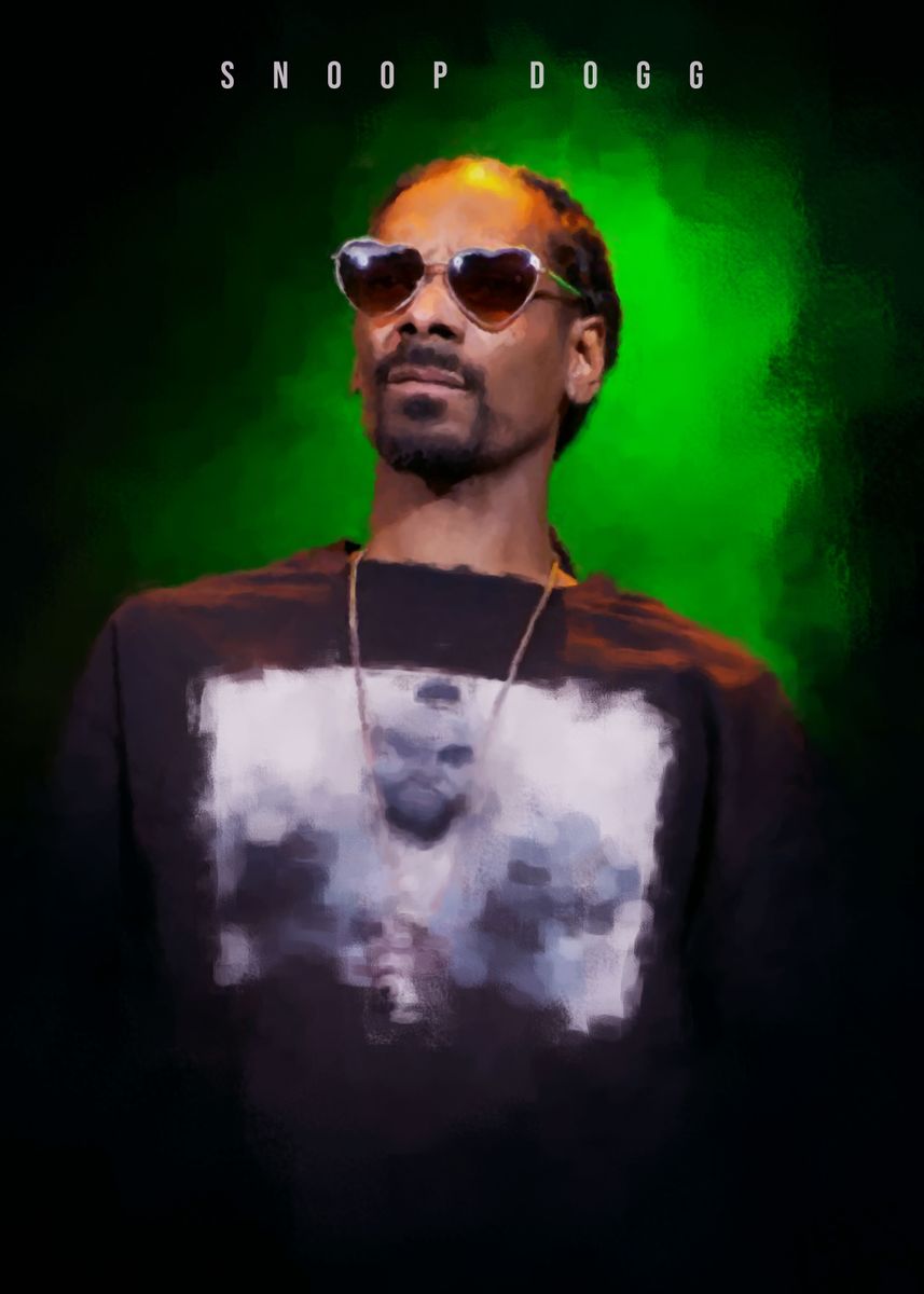 'Snoop Dogg' Poster by Benzon | Displate