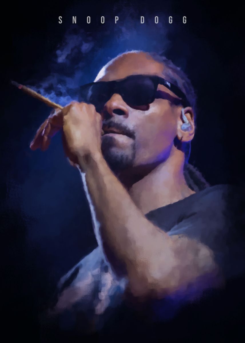 'Snoop Dogg' Poster by Benzon | Displate