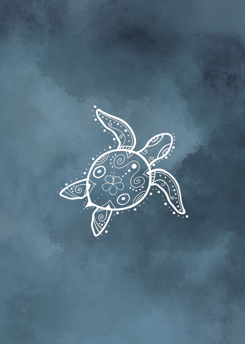 'Sea Turtle Conservation' Poster, picture, metal print, paint by Tara ...