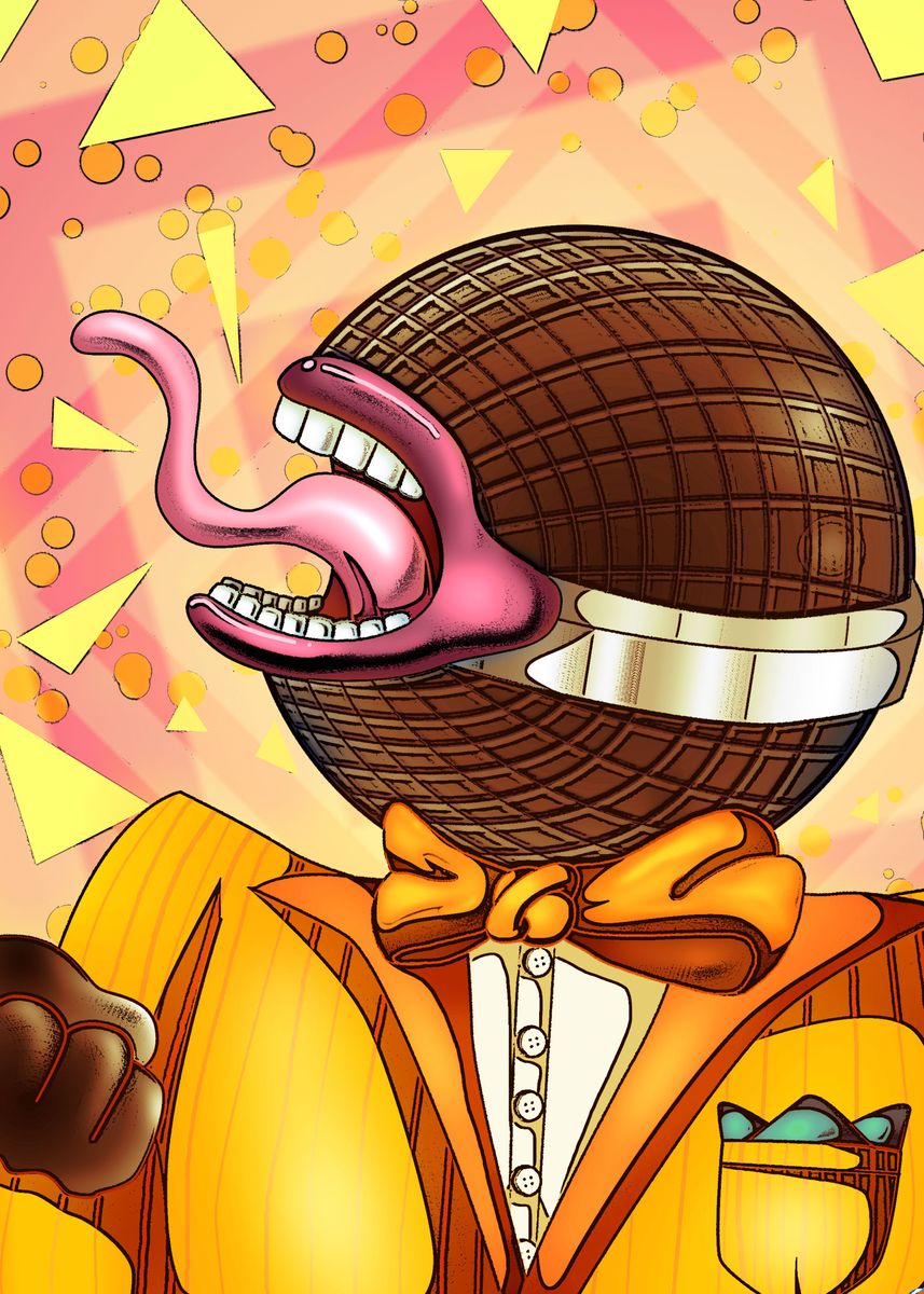 'The Scatman' Poster, picture, metal print, paint by Ian Murray | Displate