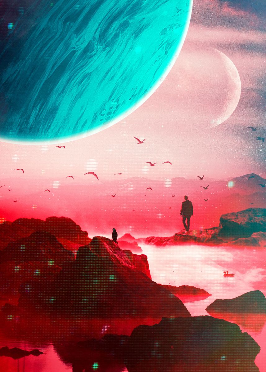 'The Foreign Landscape' Poster, picture, metal print, paint by seam ...