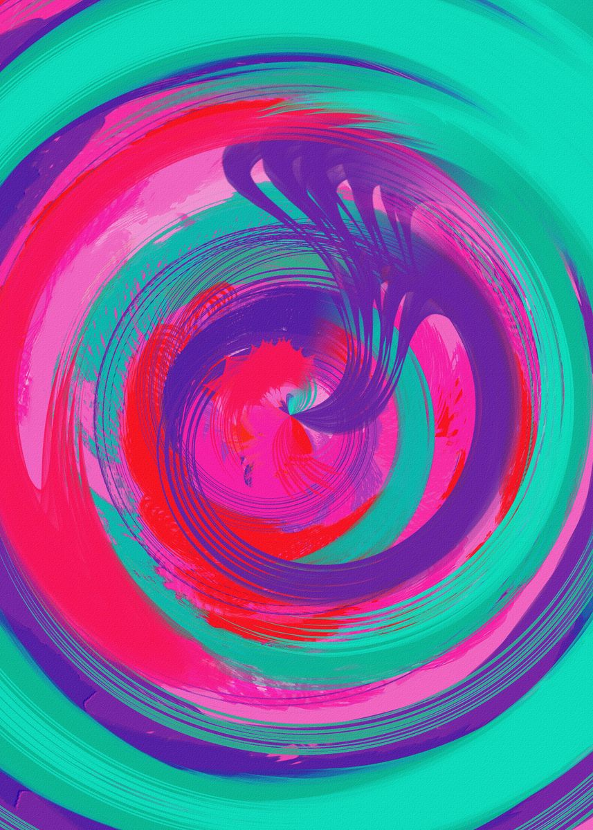 'Celebration' Poster by Digital Hallucinations by Sandra | Displate