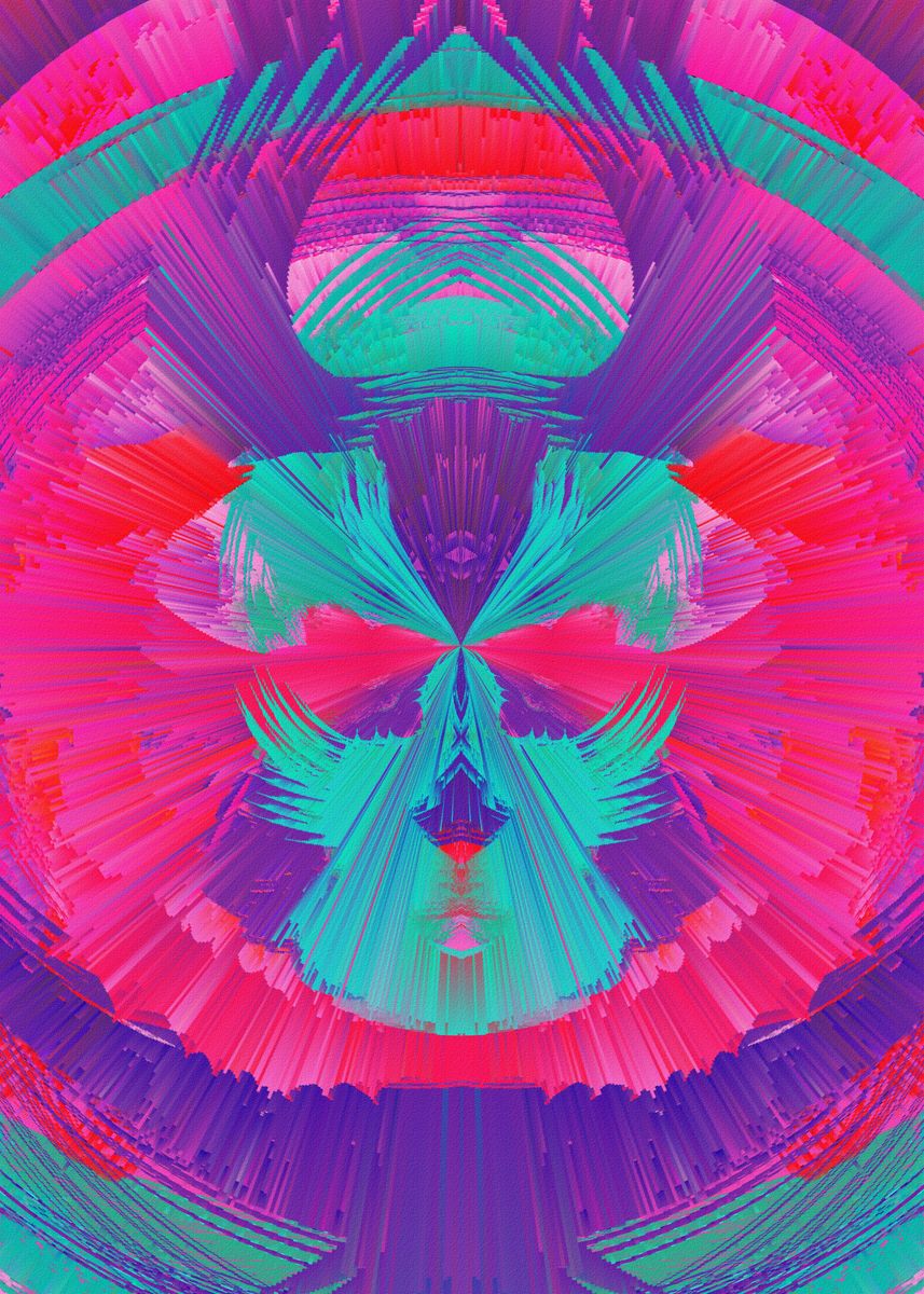 'Courage' Poster, picture, metal print, paint by Digital Hallucinations ...