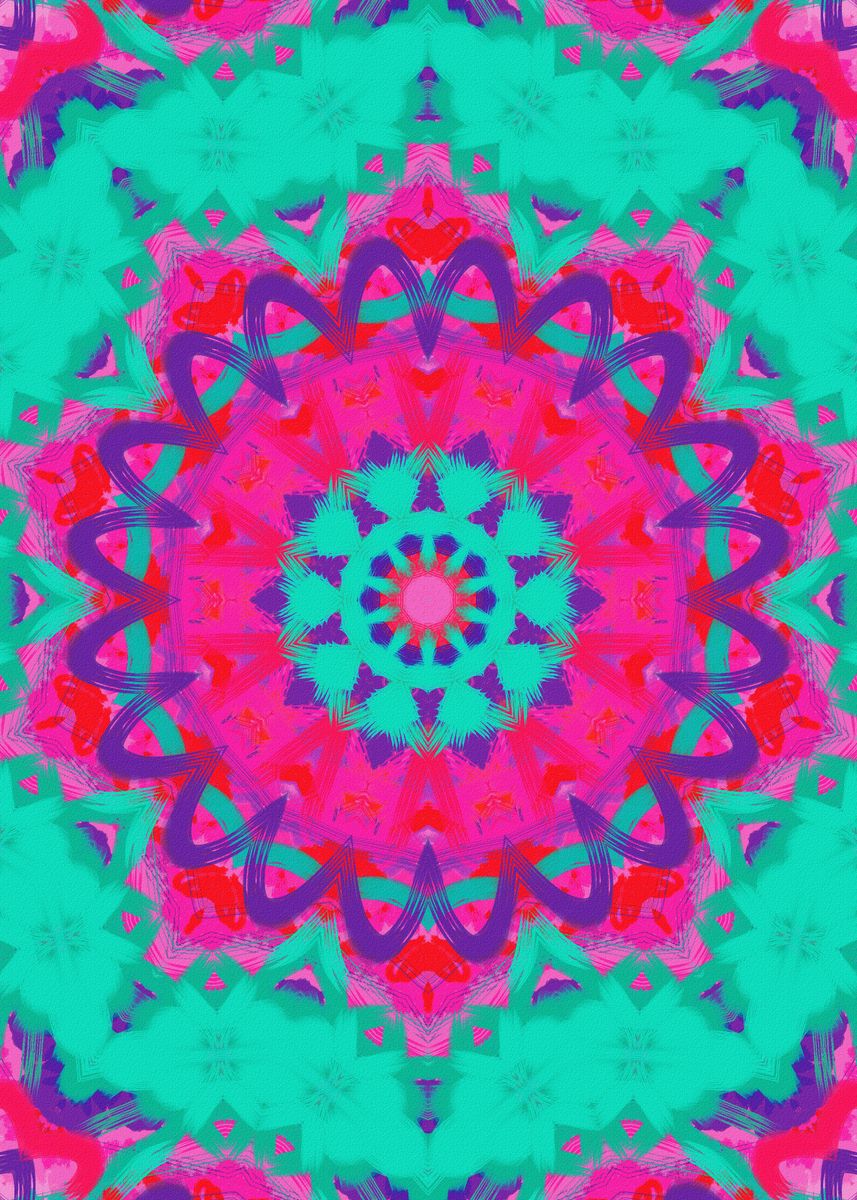 'Well ' Poster, picture, metal print, paint by Digital Hallucinations ...