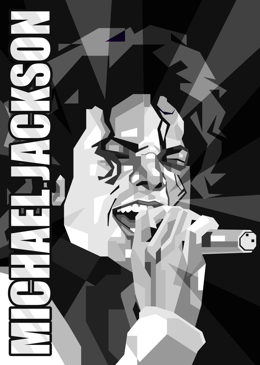 'Michael Jackson' Poster by Cholik Hamka | Displate