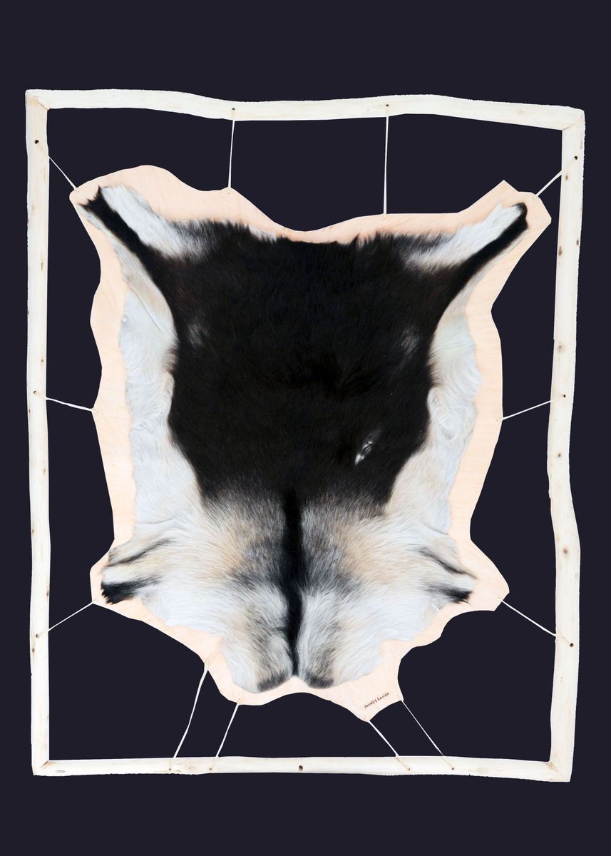 'hidwild leather artwork' Poster, picture, metal print, paint by laris ...