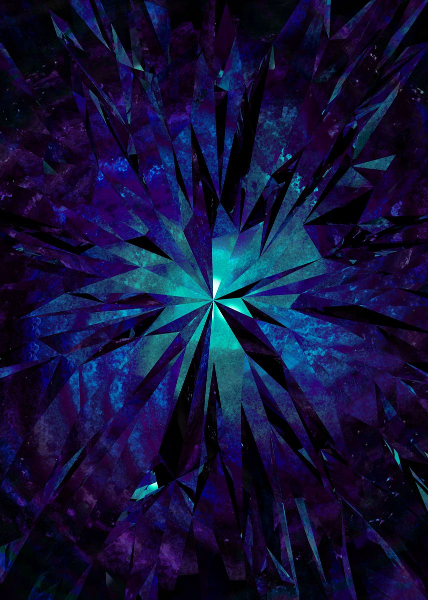 'Broken Galaxy' Poster by NoNNee | Displate