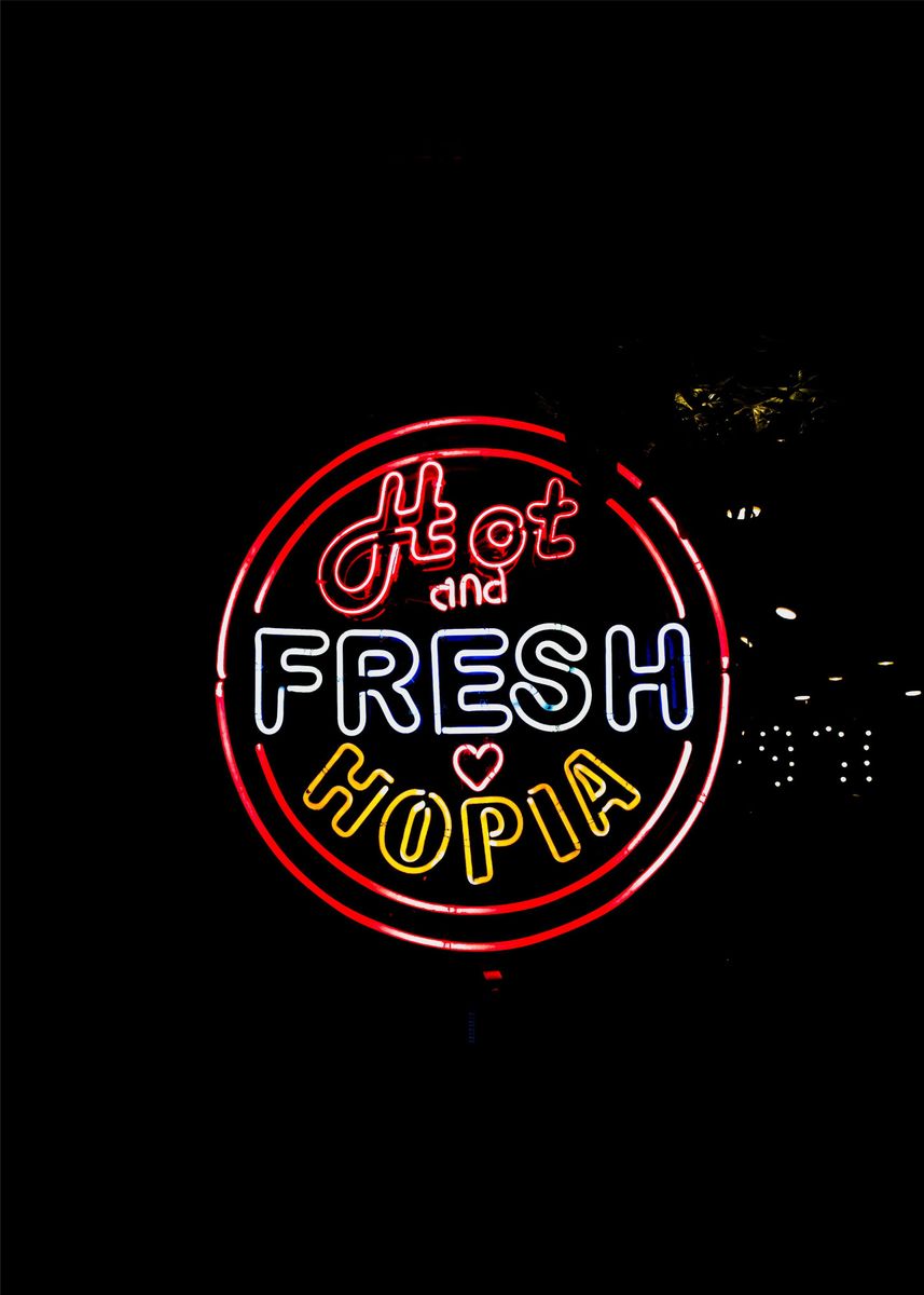 'fresh hopia' Poster, picture, metal print, paint by DheYa Art | Displate
