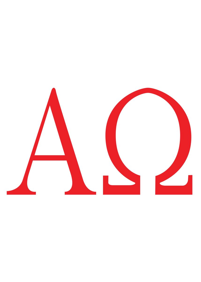 'Alpha Omega' Poster, picture, metal print, paint by HomeStead Digital ...