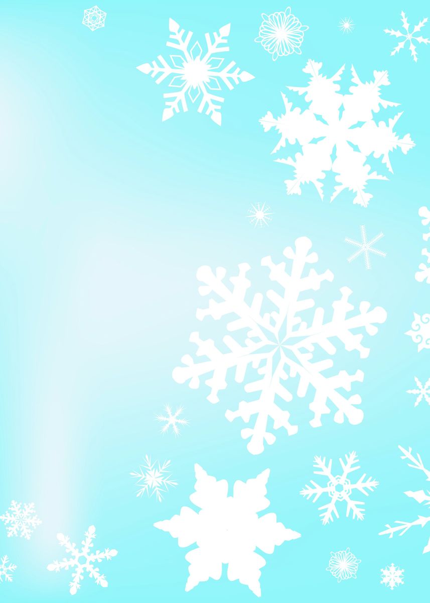 'Snowfall' Poster by HomeStead Digital | Displate