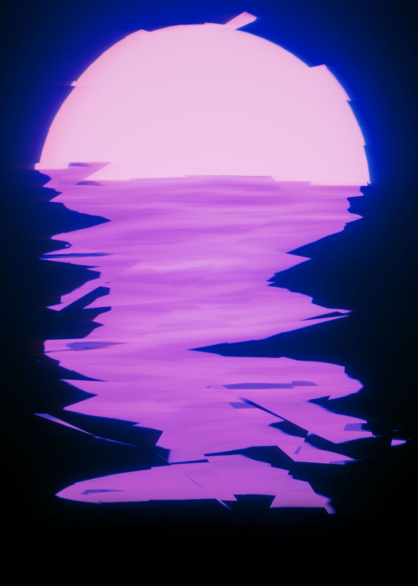 'Lucid' Poster, picture, metal print, paint by C H | Displate