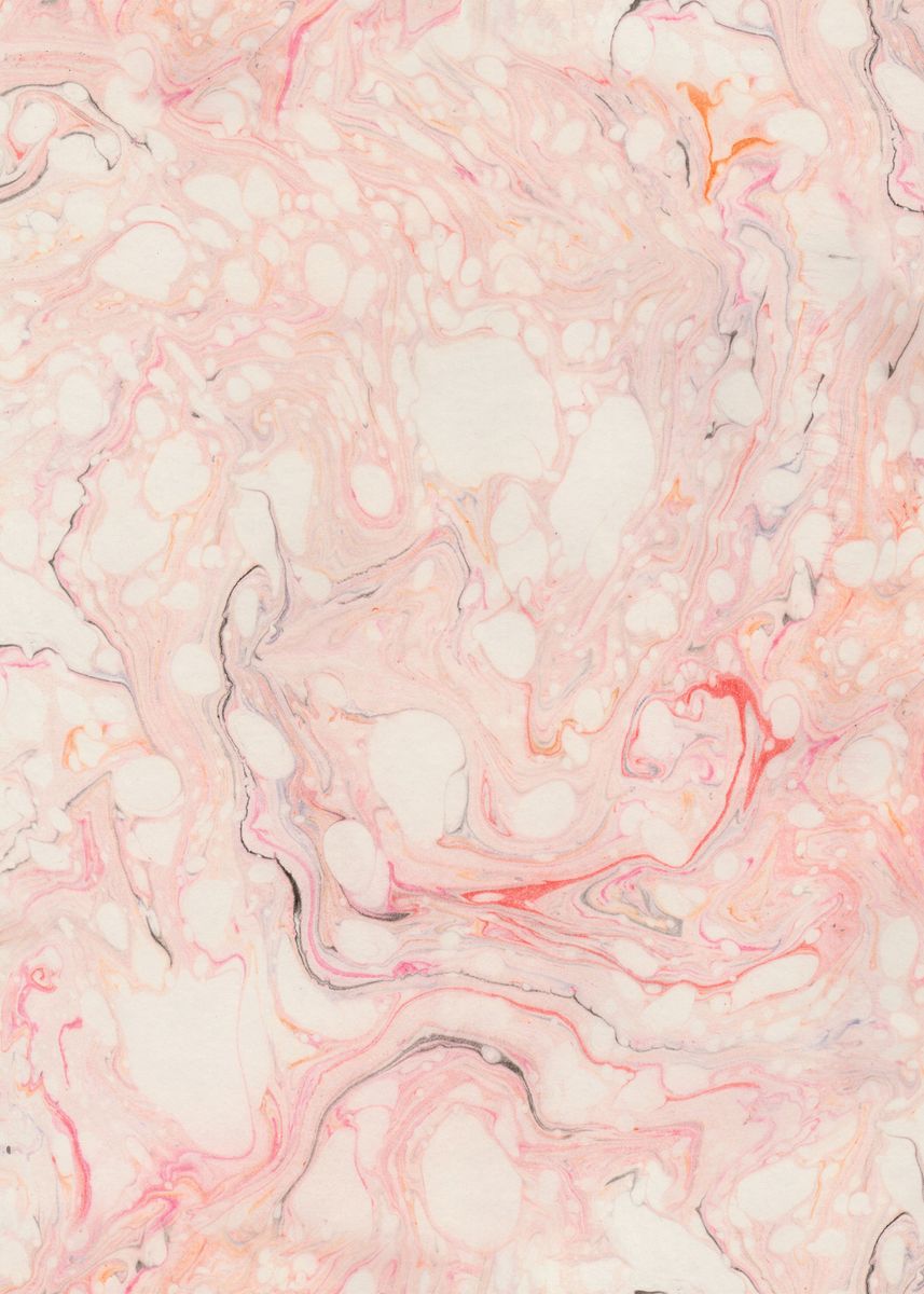 'Pink Marble 08' Poster by Aloke Design | Displate