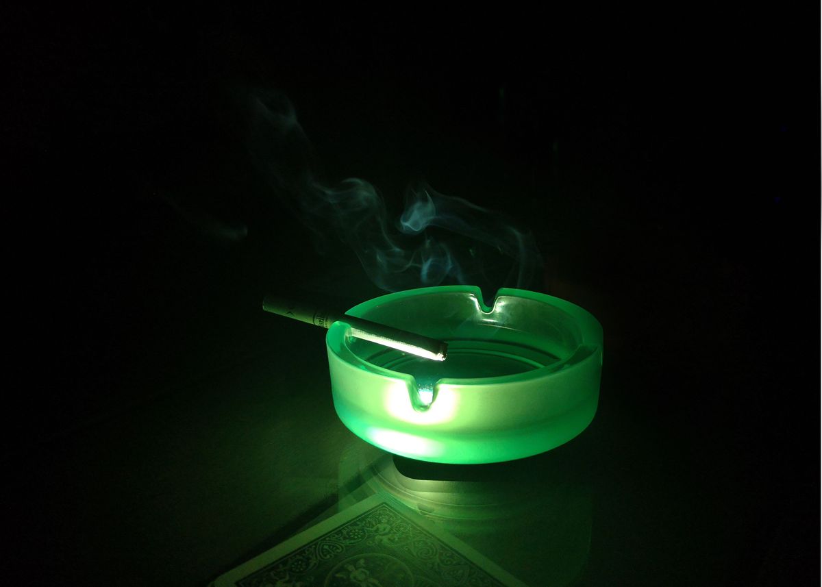 'Ashtray' Poster by Christopher Stany | Displate