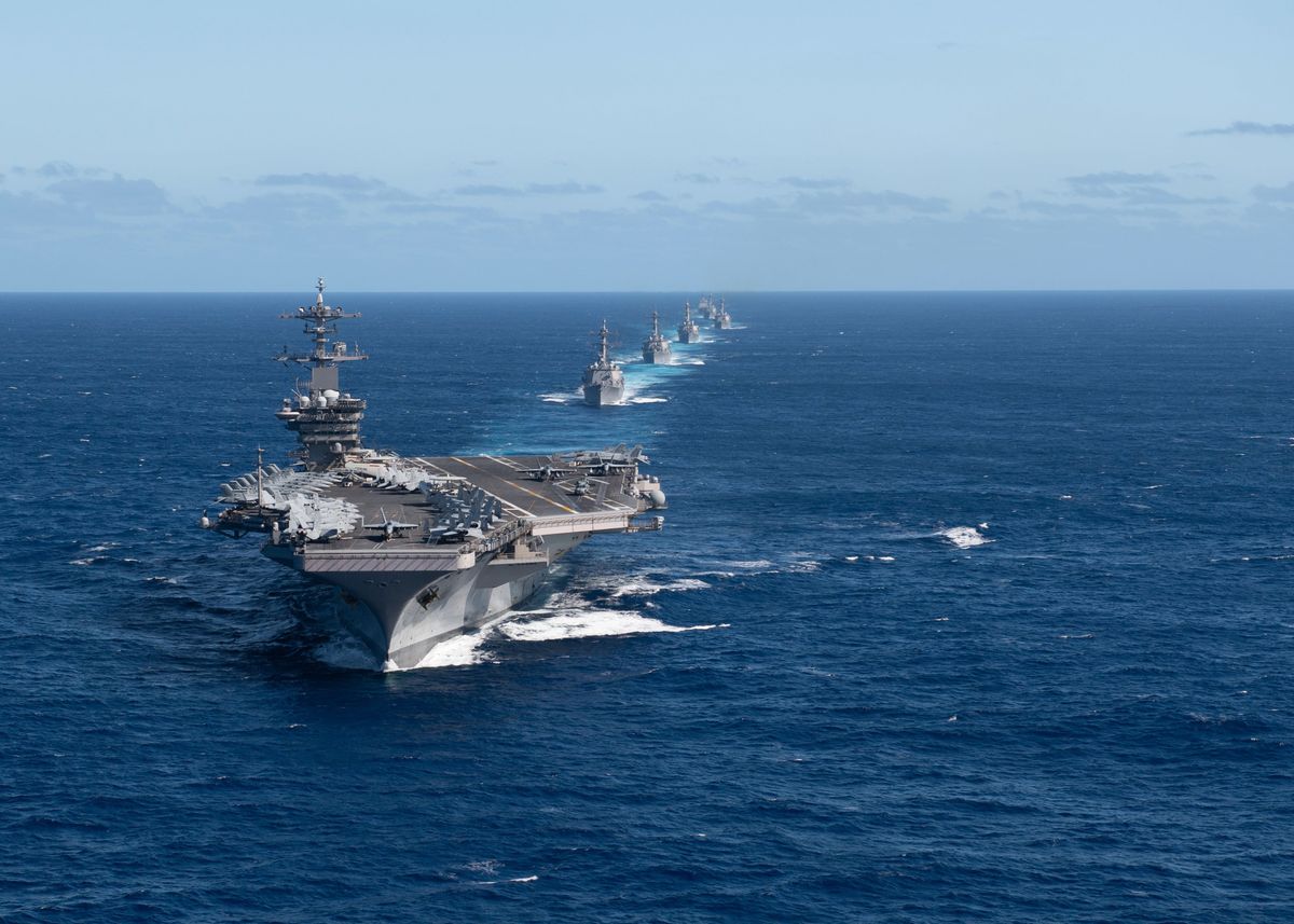 'Carrier Battle Group' Poster by Conceptual Photography | Displate