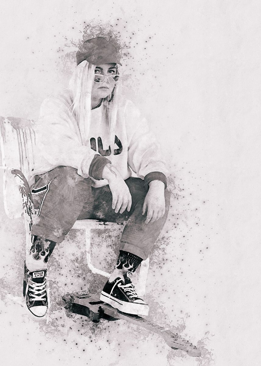 'Watson' Poster, picture, metal print, paint by NiceAndBetter studio ...