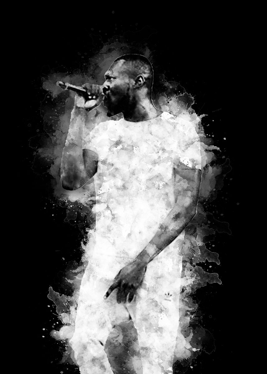 'Stormzy ' Poster, picture, metal print, paint by NiceAndBetter studio ...